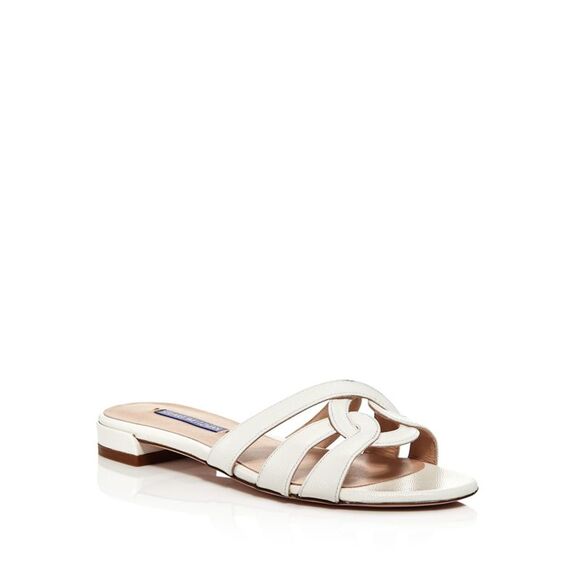 Stuart Weitzman | Shoes | Stuart Weitzman Womens Cream Ivory Cami Open ...